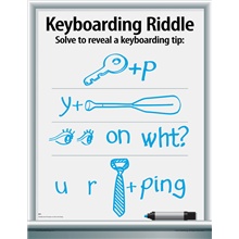 Keep Your Eyes on What You Are Typing Keyboarding Riddle