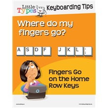 Little Types Keyboarding Tips: Where do my fingers go?